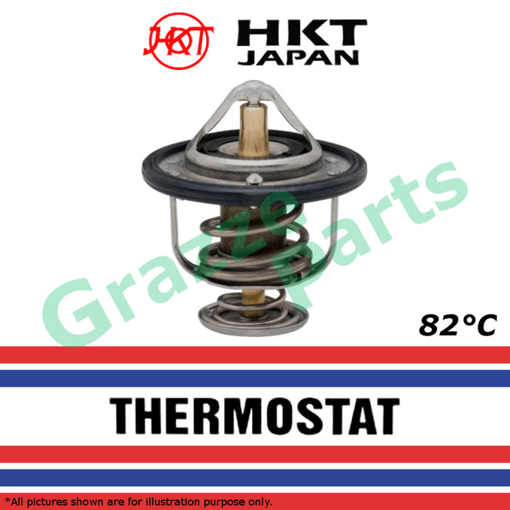 HKT 100% Made In Japan Radiator Coolant Thermostat ZB52MA-82P for Ford Ranger WL B2500 Telstar ...