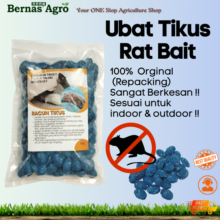 Racun Tikus Paling Berkesan Racun Tikus Biru BASF Storm Umpan Ubat ...