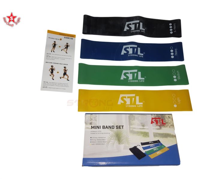 SKA ชุดยางยืด 4 สี Mini Loop Band Set | Lazada.co.th