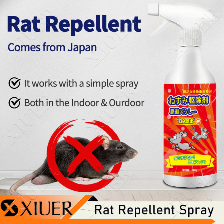 500ML Rat Repellent Spray, Powerful Effective Anti Rat Spray, Pure ...