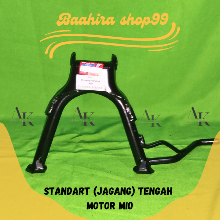 STANDAR TENGAH/JAGANG TENGAH MOTOR MIO SMILE / SPORTY HITAM | Lazada ...