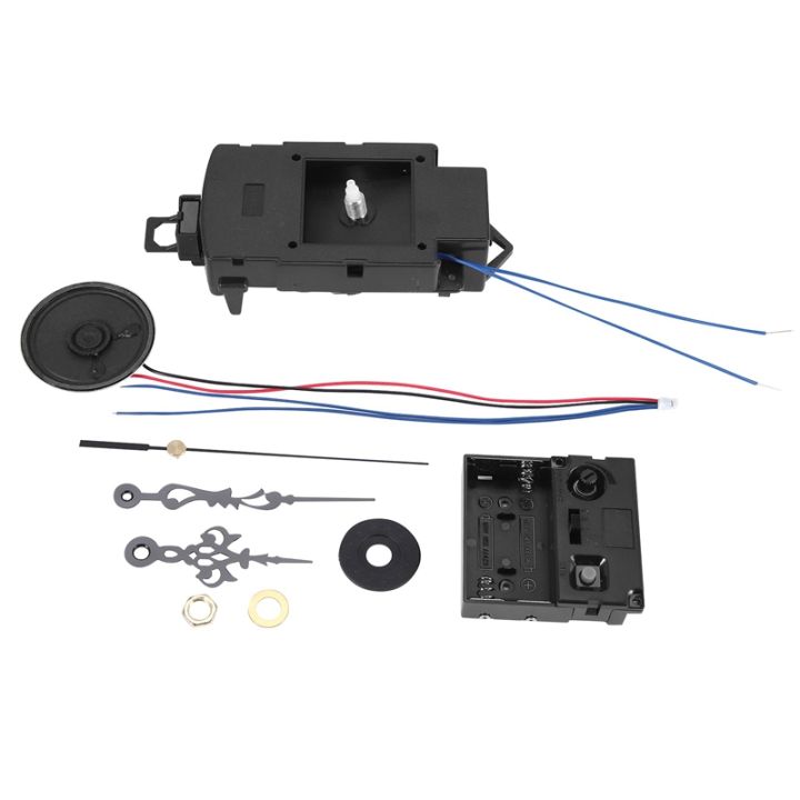 Quartz Pendulum Clock Movement With Black Hands,with Music Box Speaker ...