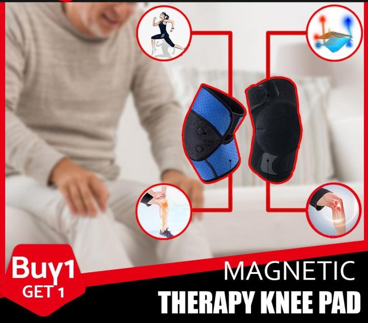 Magnetic Therapy Knee Pad 1pair (2pcs) Knee Support Men Women Sport ...