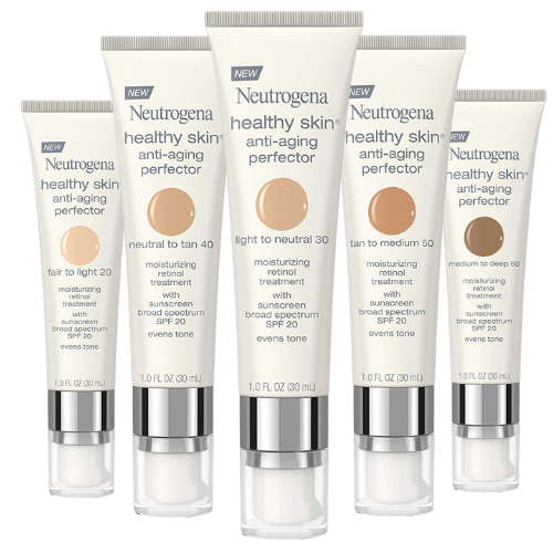 Neutrogena Healthy Skin Anti-Aging Perfector Tinted Facial Moisturizer ...