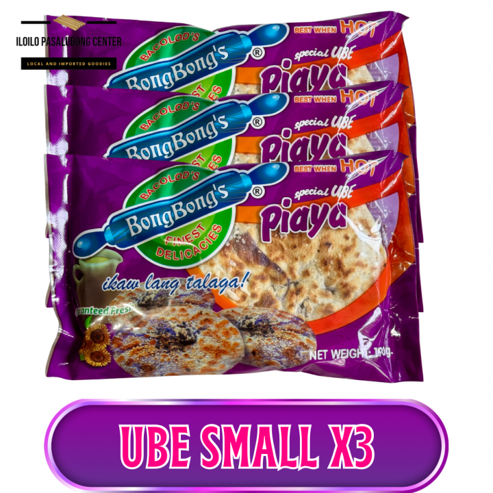 BONGBONGS PASALUBONG Ube Piaya 5pcs/pack (3 PACKS) | special ube piaya ...