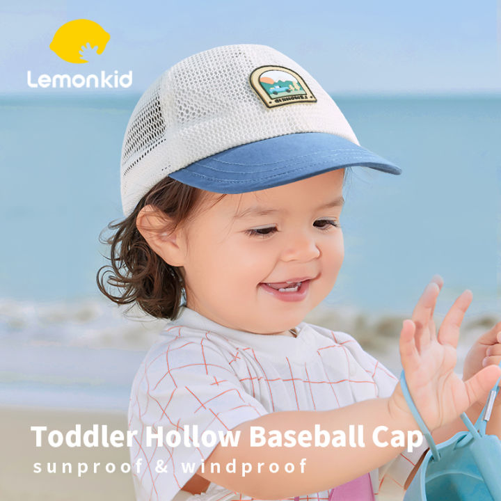 Lemonkid Kids‘ Mesh Cap Hollow Sunproof Hats Kindergarten Breathable ...