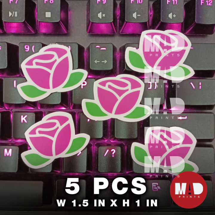SMALL 5 pcs - Kulay Rosas ang Bukas - Rosas Flag Colors - Angat Buhay ...