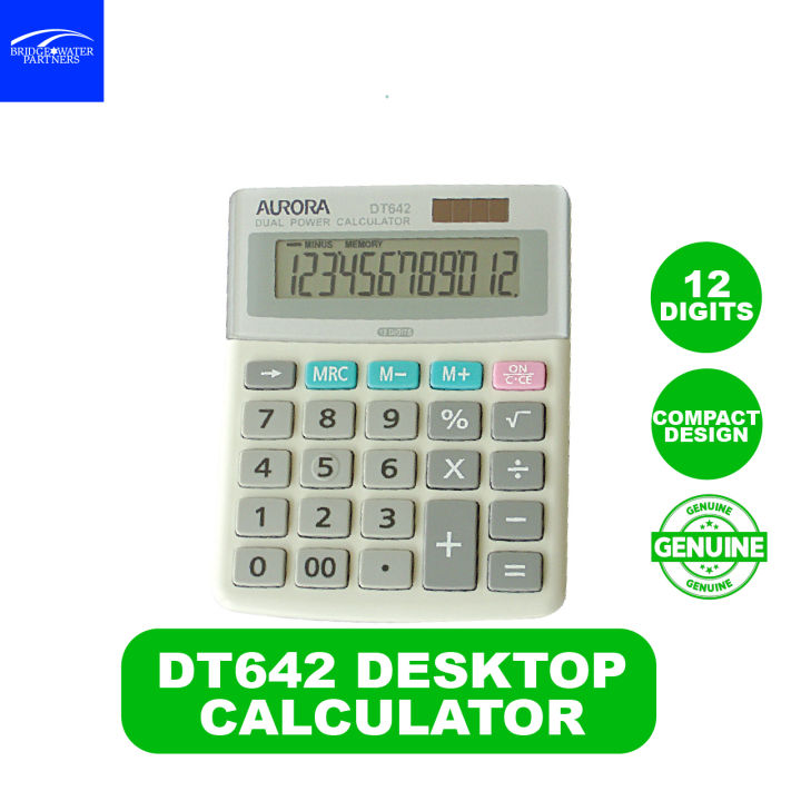 Aurora DT642 Desktop Calculator | Lazada PH