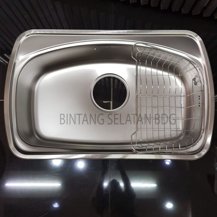 BAK CUCI PIRING/ KITCHEN SINK CONI JAZZ FULLSET KRAN + AFUR | Lazada ...