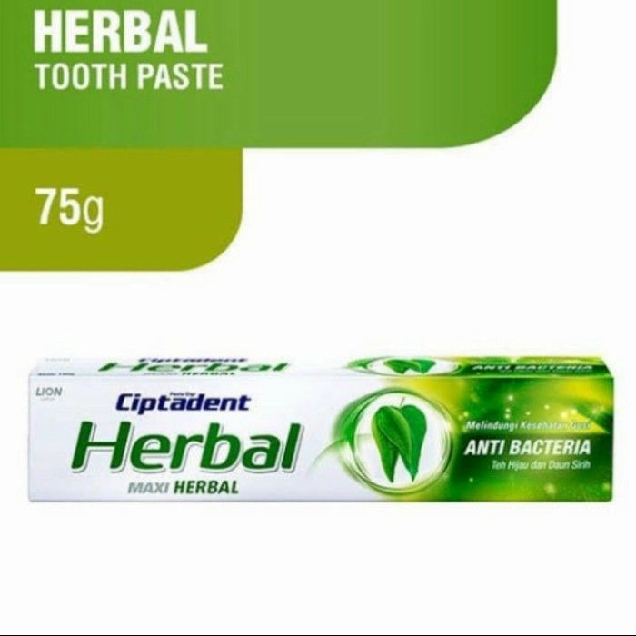 Ciptadent Herbal Odol / Pasta Gigi Anti Bacteria 75 Gram | Lazada Indonesia