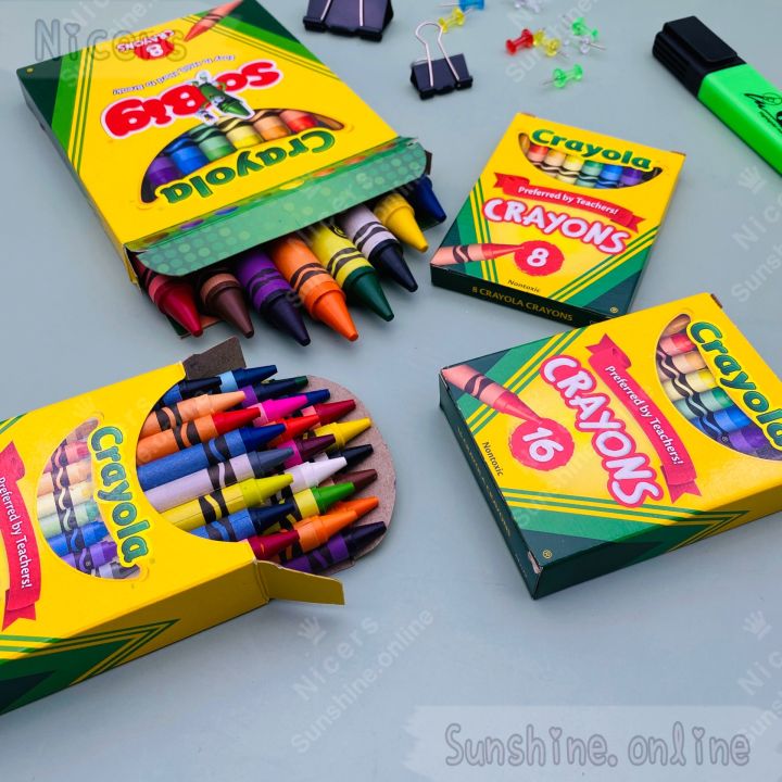 Original Crayola Crayons Colouring School Art Supplies JUMBO/ 24colors ...