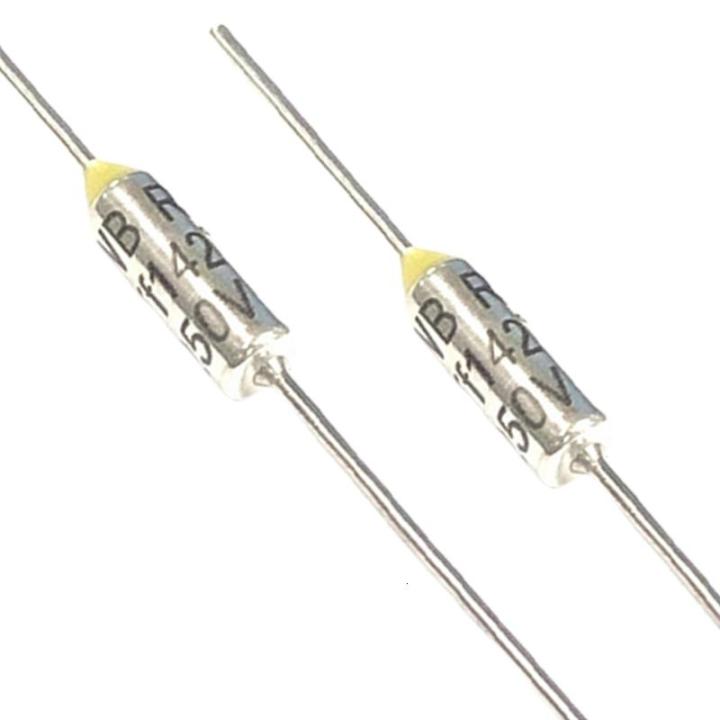 Pack of 10 Electric Industrial Metal Shell Thermal Fuses Cutoff Metal ...