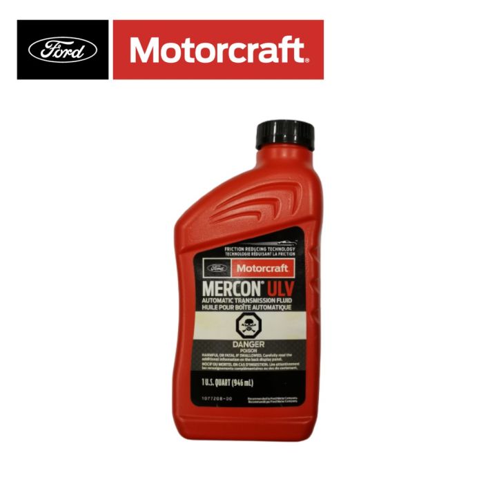 Motorcraft Mercon ULV Automatic Transmission Fluid Genuine Ford | Lazada PH
