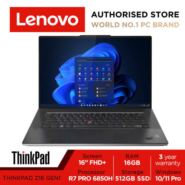 ThinkPad Z16 Gen 1 | 21D40021SG |? 16" FHD+ (1920x1200) IPS 400nits ...