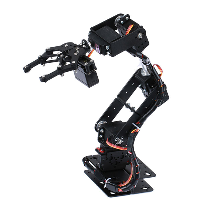 6dof Unassembly Metal Mechanical Arm Robot Manipulator Claw Diy Kit Rc ...