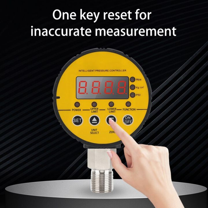 Official Shipment G1/4 Digital Pressure Gauge Digital Intelligent ...