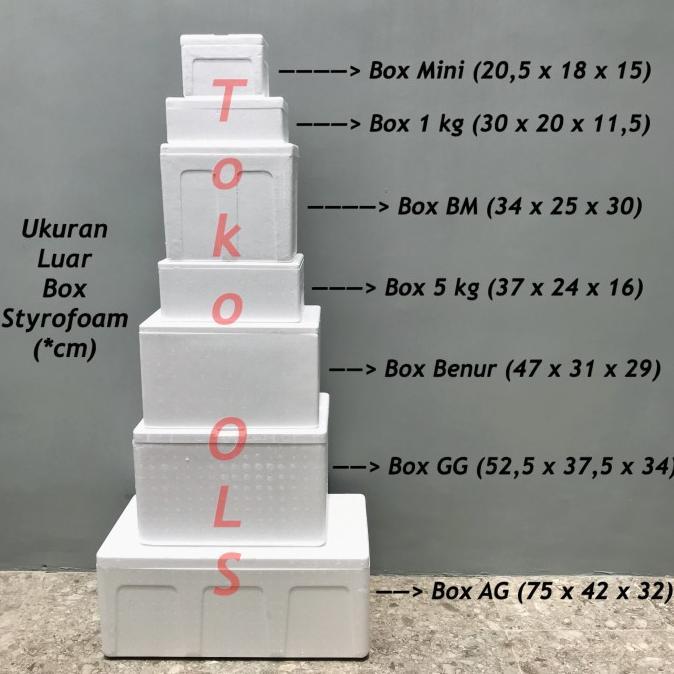 [Ready] Box Styrofoam / Box Sterofoam / Kotak Styrofoam / Kotak Sterofoam [Terlaris] | Lazada ...