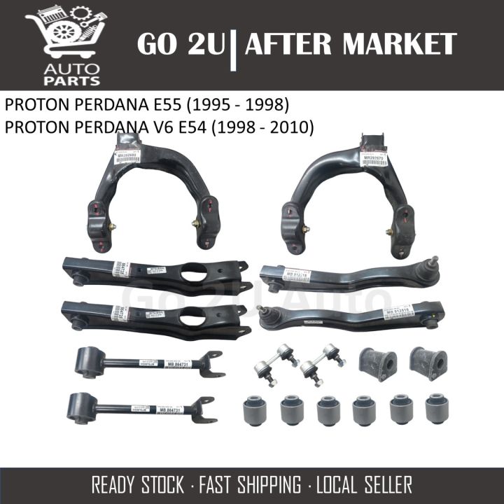 1COMBO SET 18PCS !! PROTON PERDANA REAR UNDERCARRIAGE CONTROL ARM ...