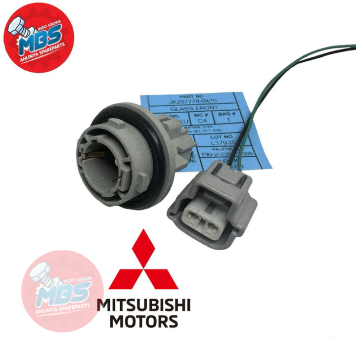 mbs Fitting lampu /socket lampu Mitsubishi canter ps125T/ps110T/ps136T ...