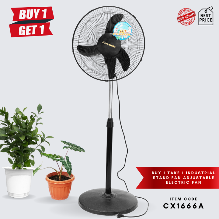 BUY 1 TAKE 1 Industrial Standfan and Desk Fan High Quality Electric Fan ...