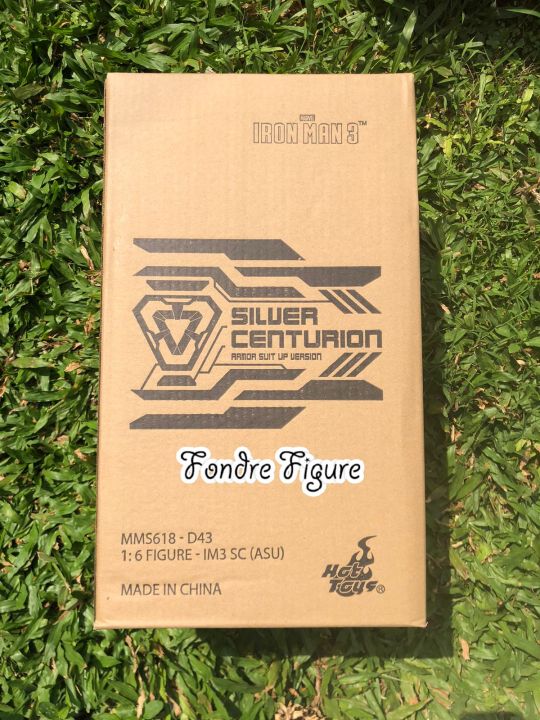 HOT TOYS HT MMS618D43 IRON MAN SILVER CENTURION ARMOR SUIT UP VER ...