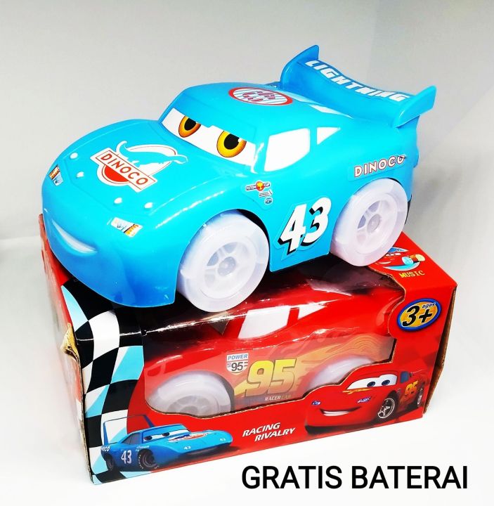 Mainan Anak Cars Racing Bisa Jalan & Music Gratis Baterai | Lazada ...