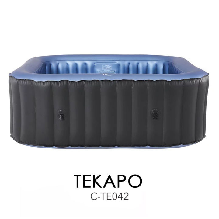MSpa TEKAPO Inflatable Outdoor Spa Hot Tub Jacuzzi 4 Person C-TE042 ...