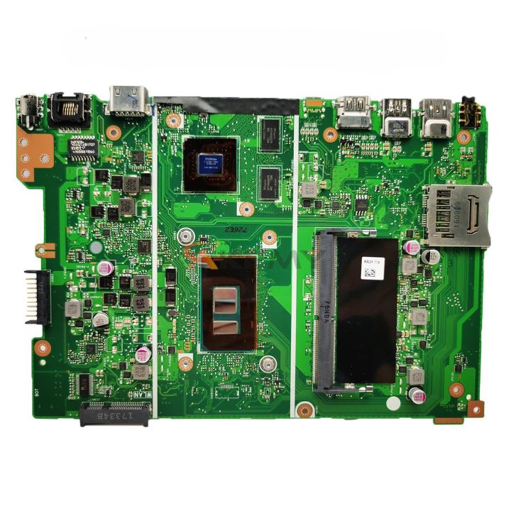 สำหรับ ASUS X441U เมนบอร์ดแล็ปท็อป X441UV เมนบอร์ด7th CPU 4GB เมนบอร์ด ...