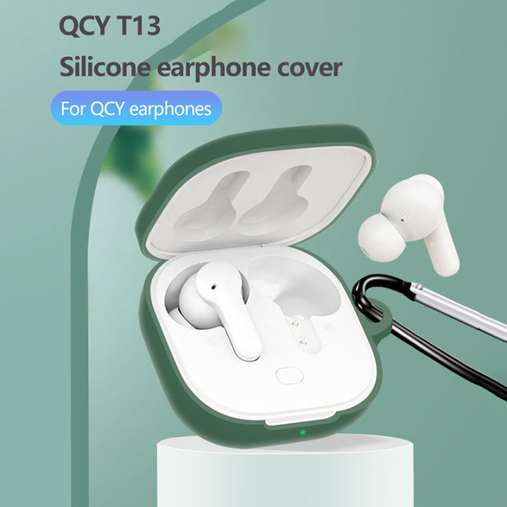 Hanlu Shockproof Dustproof Soft Shell Silicone Earphone Cases For QCY ...