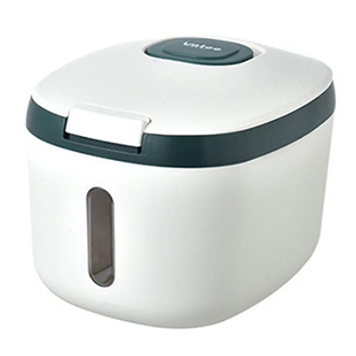 5Kg Rice Bucket Sealed Rice Dispenser Insect Moisture Proof Sealed Rice ...