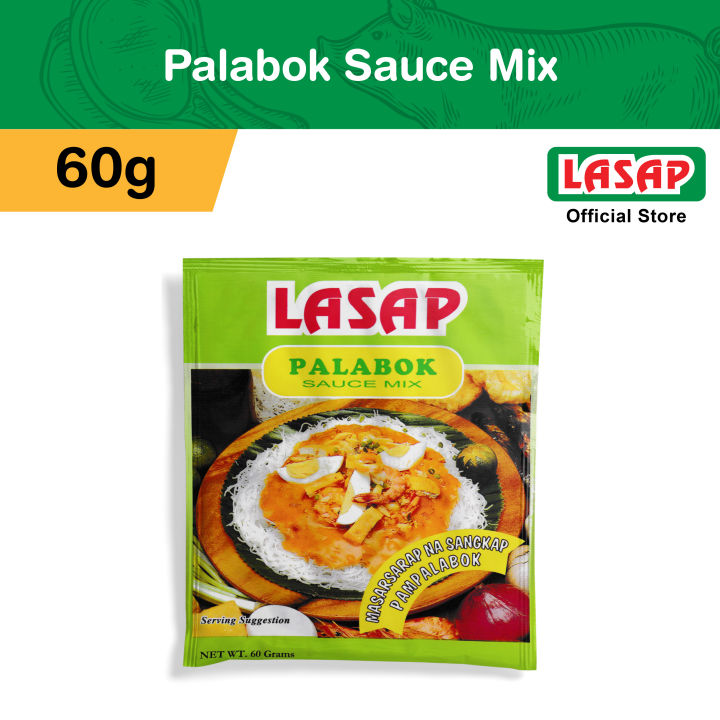 Lasap Palabok Pinoy Food Mix 60g | Lazada PH