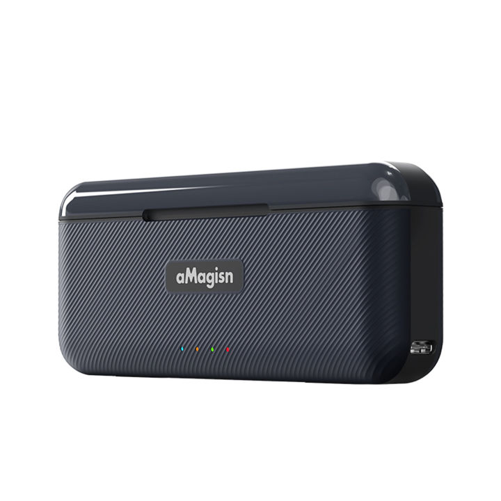 AMagisn เคส AA07กล่องชาร์จเร็วแบบ3ช่องเครื่องชาร์จแบตเตอรี่ Type-C PD ...