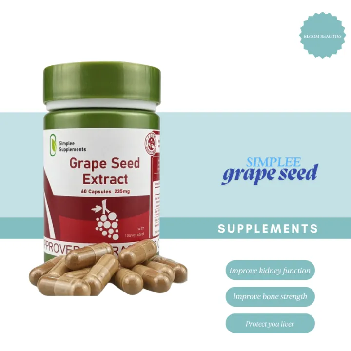 Simplee Grape Seed Capsule Supplement | Lazada PH