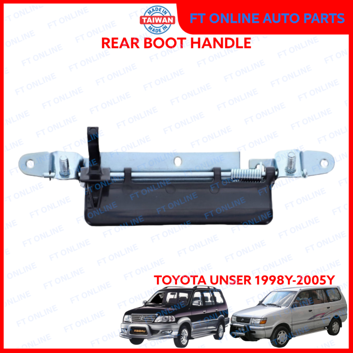 TOYOTA UNSER 1998-2005 KF80 LF80 HANDLE TAILGATE REAR BOOT BONNET DOOR ...