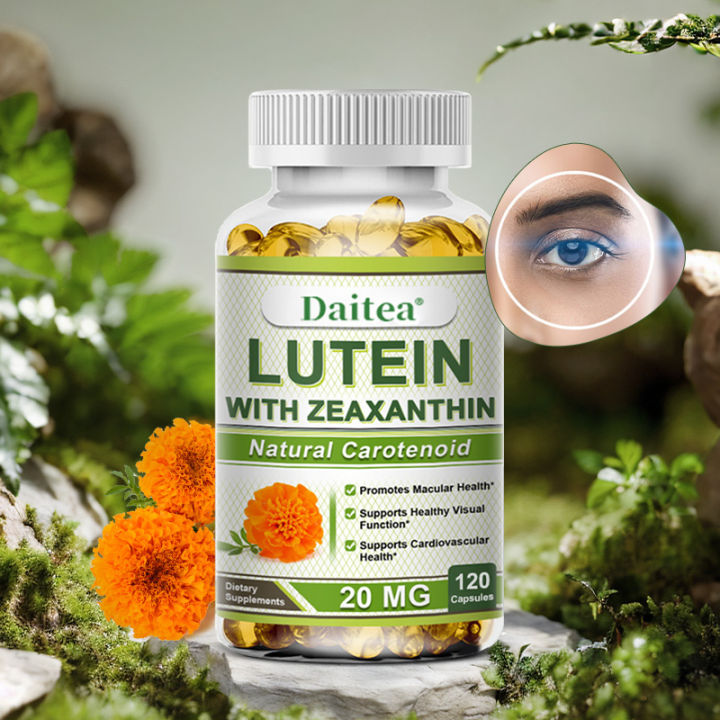 Daitea Lutein dan zeaxanthin meredakan kelelahan mata, mata kering dan ...