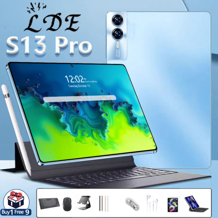 [การขายร้อน] LDE S13 11.6 แท็บเล็ต AMOLED Screen Tablet 16GB+512GB แท็บ ...