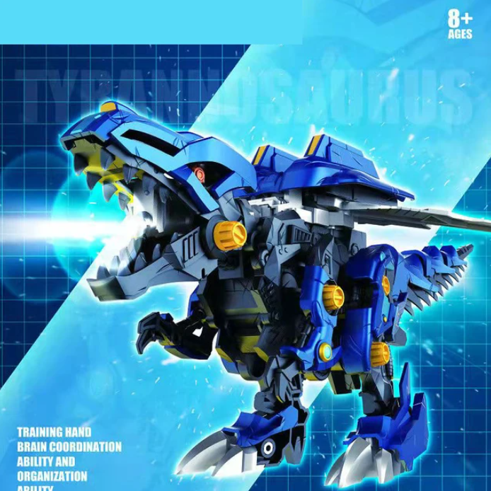 Mainan Robot Dinosaurus Tyrannosaurus Rex Triceratops Parasaurolophus ...