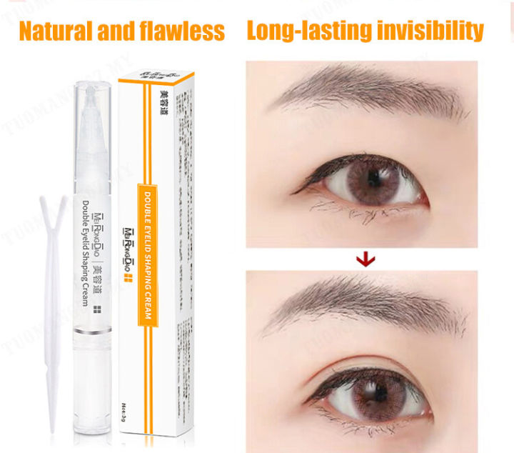 Natural Invisible Double Eyelid Tape for Big Beautiful Eyes | Lazada