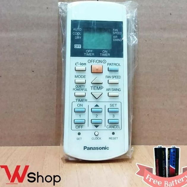 REMOT AC PANASONIC EION PATROL ORIGINAL - Air Conditioner k | Lazada ...