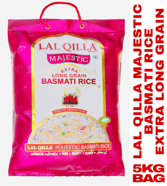 Lal Qilla Majestic Basmati Rice 5KG Bag | Lazada PH