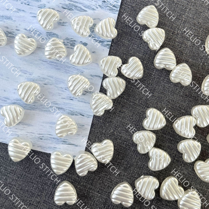 10 gr Manik-manik Pearl - HEART TEBAL STRIPPED | Lazada Indonesia