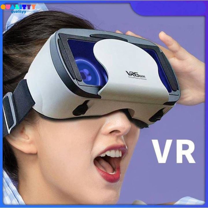 Vrg Pro 3d Virtual Reality Vr Glasses + Smart Bluetooth Wireless ...