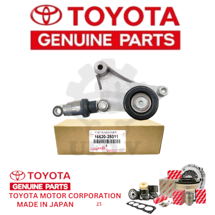 16620-28011 Fan Belt Tensioner (Absorber) for Toyota Alphard ANH10 2.4 ...