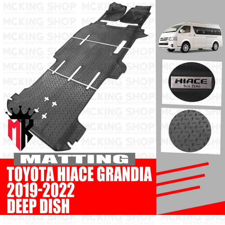 Toyota Hiace GL Grandia 2019-2022 ONLY Sub Zero Car Mat Floor Guard ...