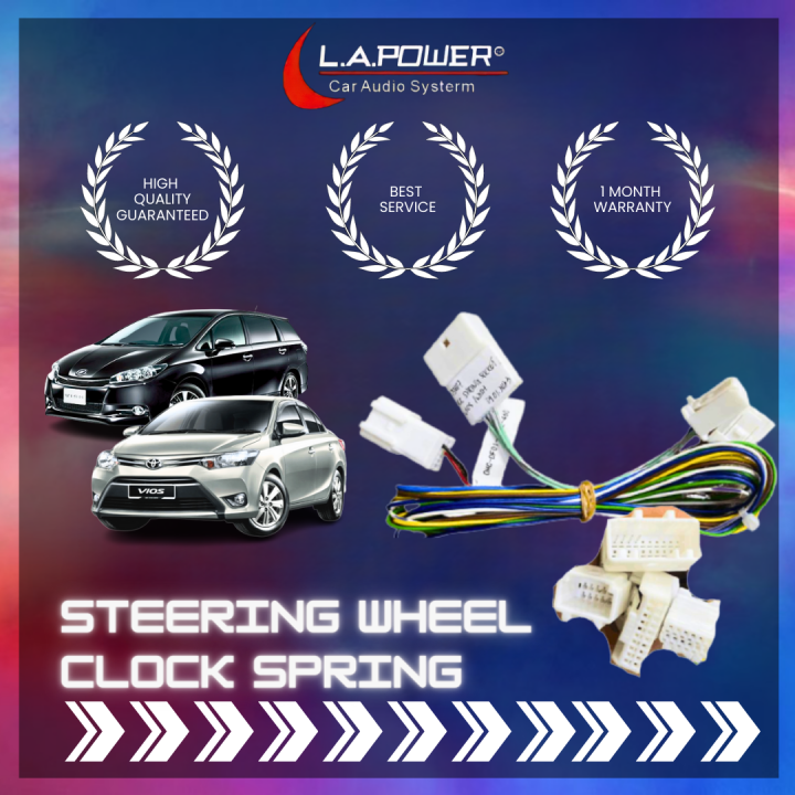 TOYOTA VIOS / WISH CLOCK SPRING WIRE SOCKET STEERING CONTROL | Lazada