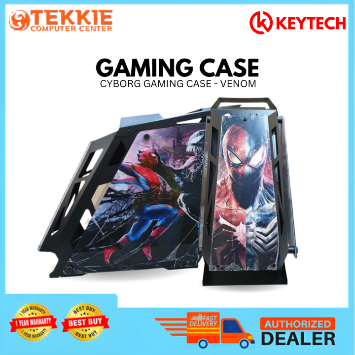 Venom Cyborg Robot Gaming case Mid tower Keytech | Lazada PH