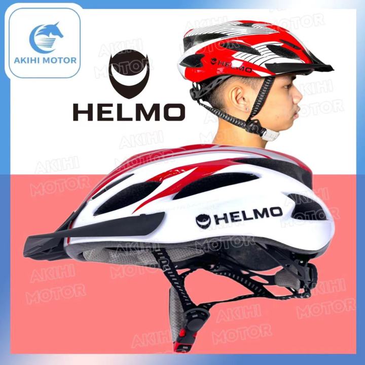 [AKIHI MOTOR] BICYCLE HELMO NUTSHELL HELMET KX-12 | Lazada PH