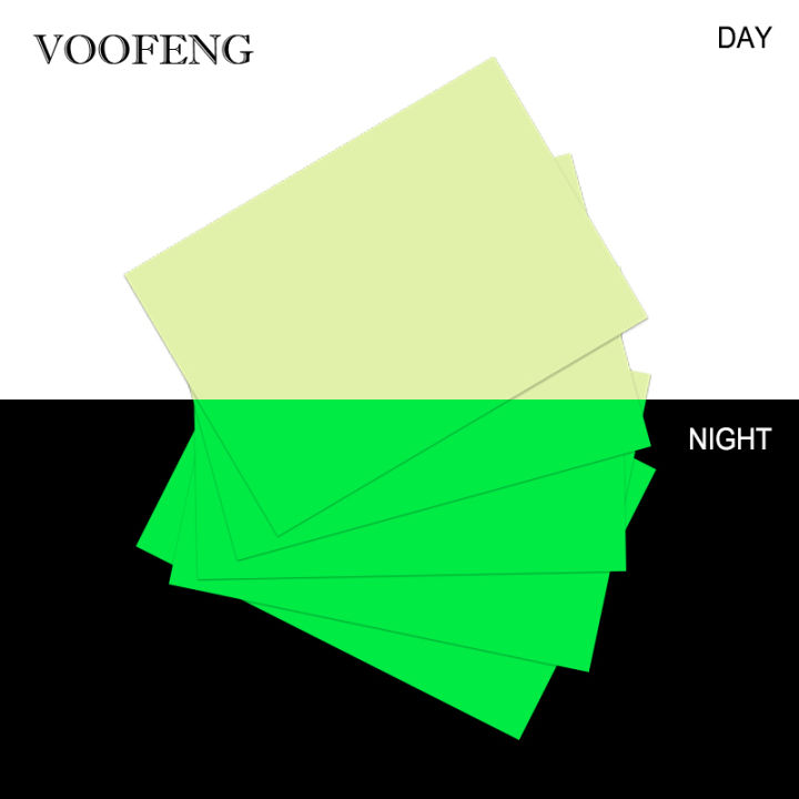 Voofeng Printable Glow Dark Sticker Paper Luminous Sticker Home Wall ...