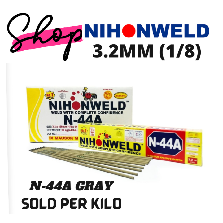 NIHONWELD WELDING ROD N-44 6013 3.2 MM (PER KILO) | Lazada PH