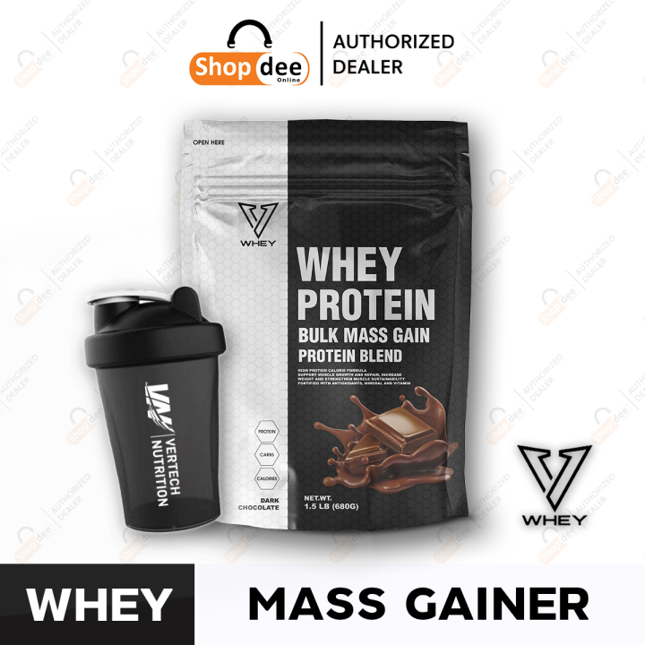 V Whey Bulk Mass Gain Protein Blend Dark Chocolate 1.5 Lb. | Lazada.co.th